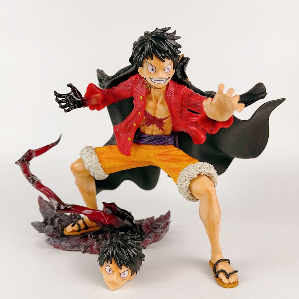One Piece One Piece Cabeza Intercambiable Onishima Luffy Rey Luffy ...