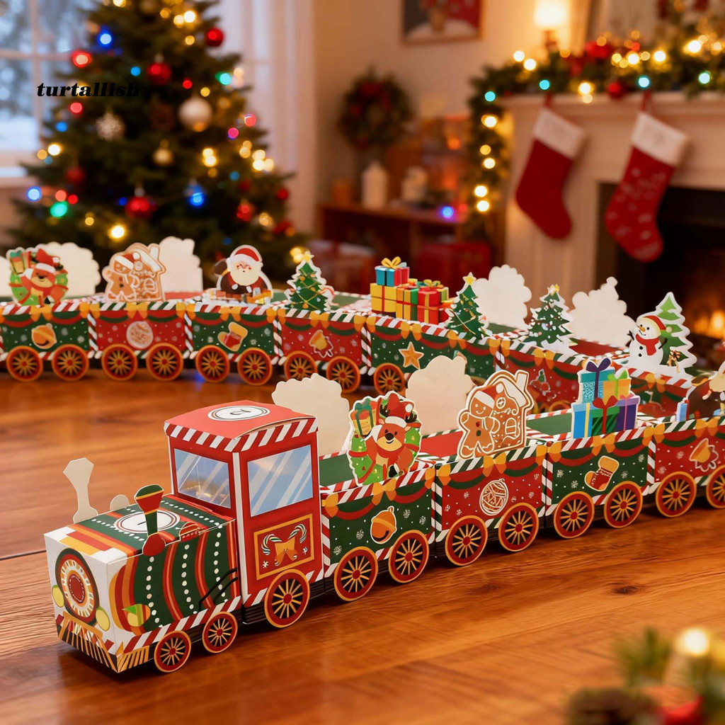 TURT Cute Advent Calendar Christmas Countdown Train Boxes 24 Days of ...