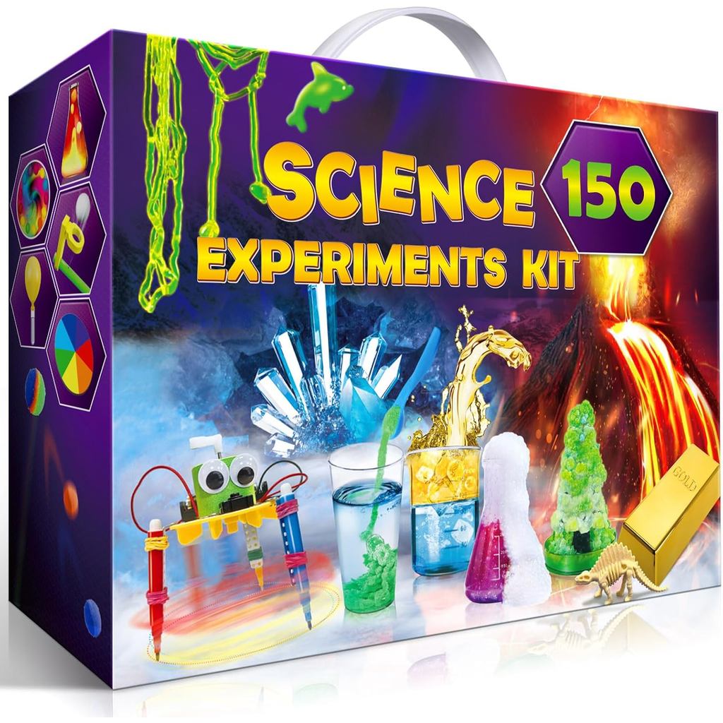 UNGLINGA 150 Experimentos Kits de Ciencia para Niños, Juguetes ...