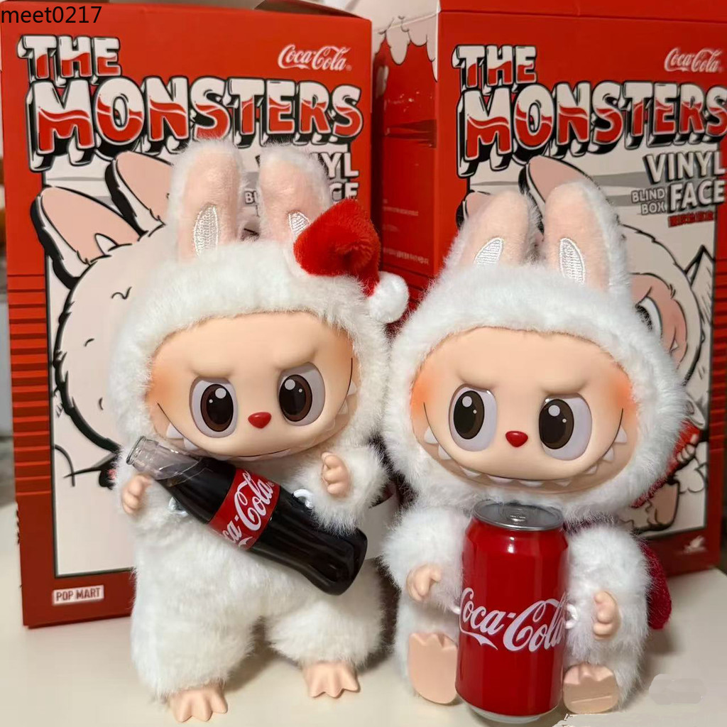POP MART Labubu Los Monstruos Coca Cola Serie Caja Ciega Cara De Vinilo ...