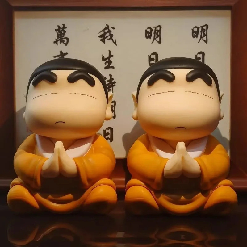 Shin Chan Estatua De Buda Cosplay Figura Anime Modelo Coleccionable ...