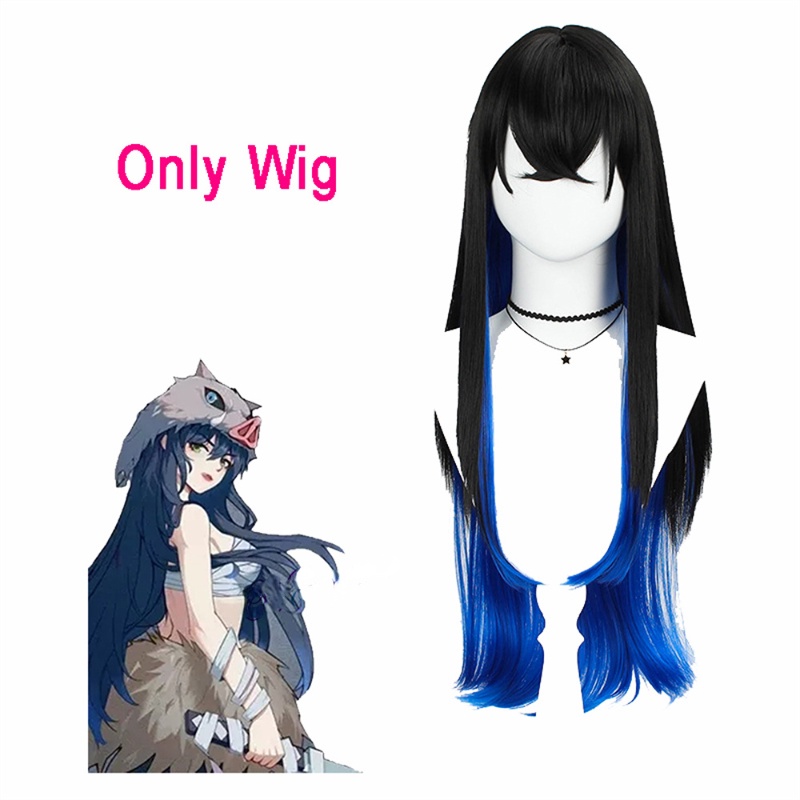 Anime Demon Slayer Hashibira Inosuke Disfraz De Cosplay Femenino Kimono ...