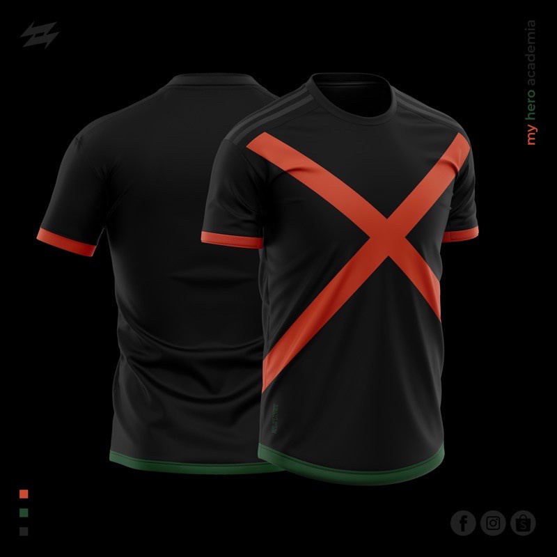Camiseta De Sublimación Completa De My Hero Academy (U.A . Escuela ... Camiseta De Sublimación Completa De My Hero Academy (U.A . Escuela ...