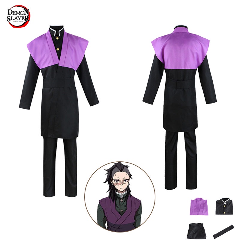 Disfraz De Kimetsu No Yaiba Para Adultos Cosplay Como Kyogai Con Este Traje Demon Slayer