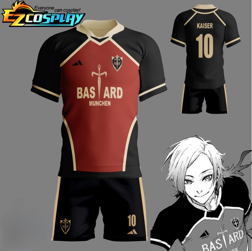 Camiseta De Fútbol Sala Y De Impresión Serie ARS Anime Blue Lock ...