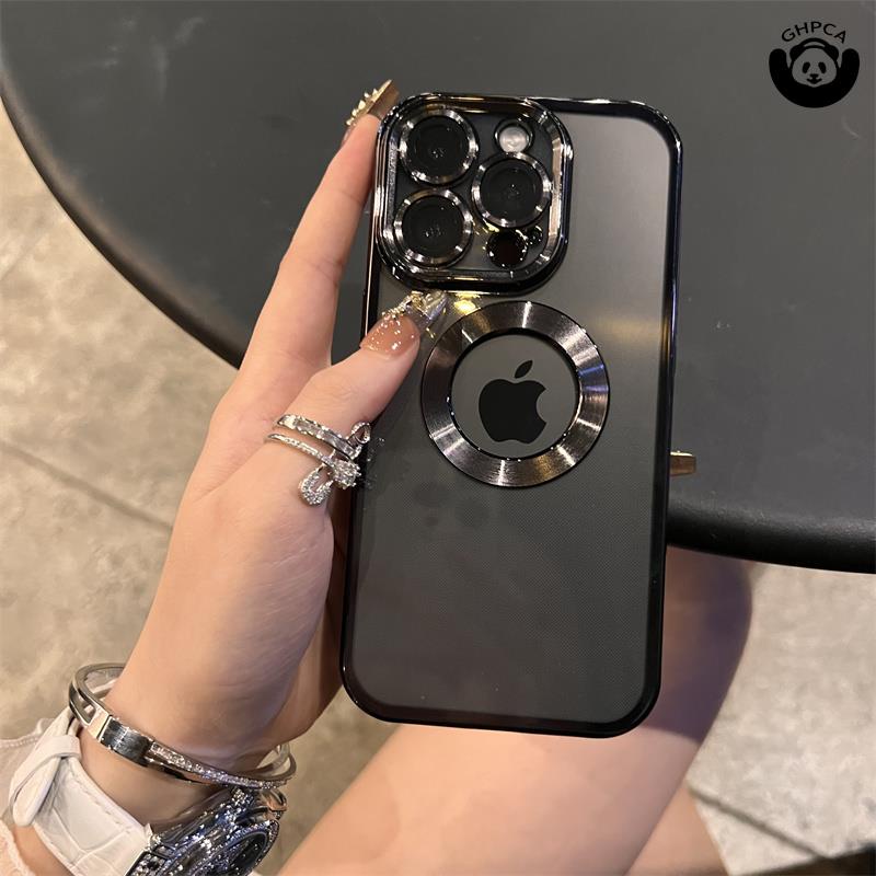 Funda De Silicona Transparente Con Marco De Revestimiento Lujoso Para ...