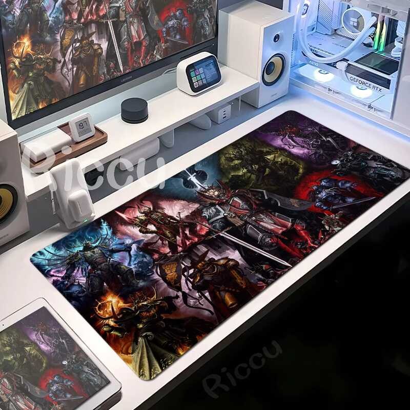 900x400mm Gaming Mousepad W-Warhammer 40K Mouse Pad Teclado Gamer ...