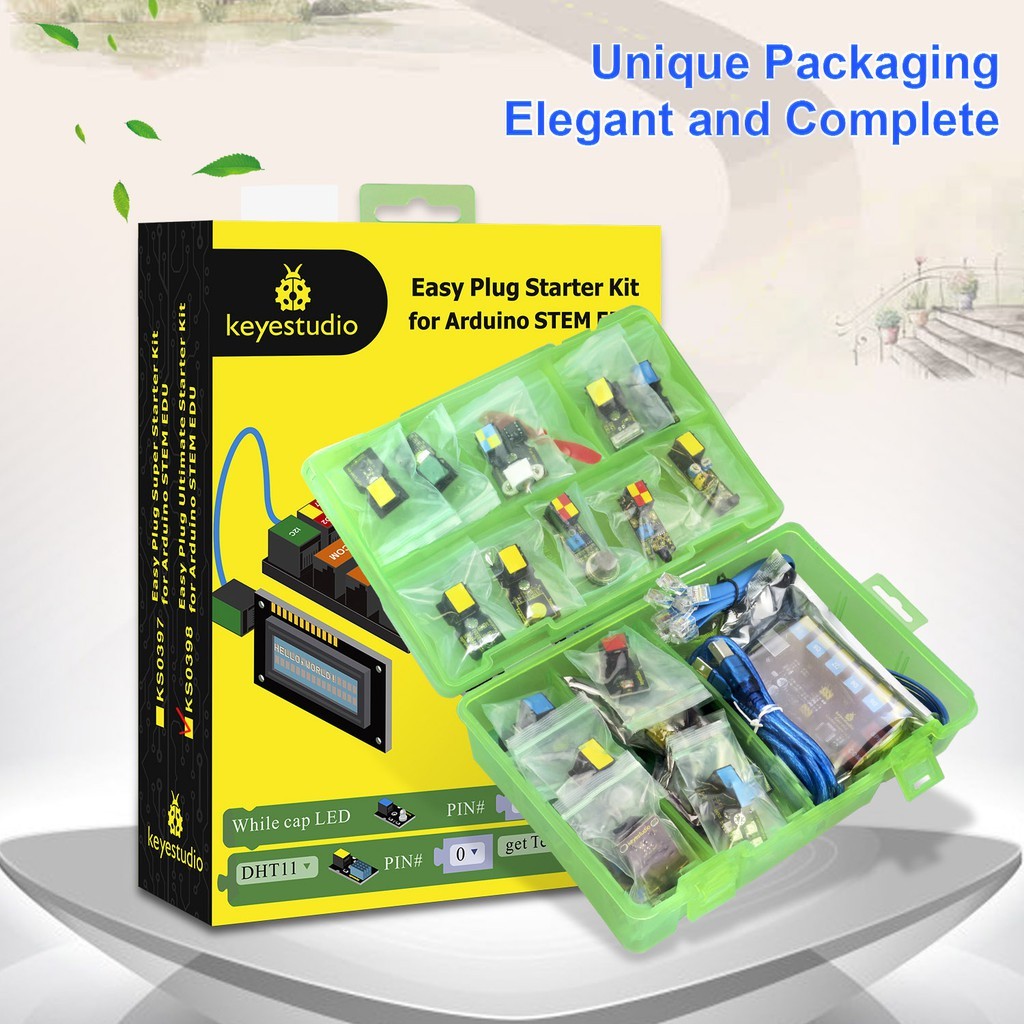 Keyestudio EASY plug Ultimate Starter Kit Avanzado DIY Maker ...