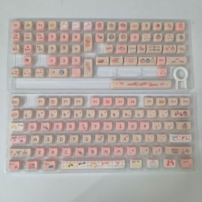 MAO Meow Squad Altura Completa De Cinco Lados Sublimación Teclado ...