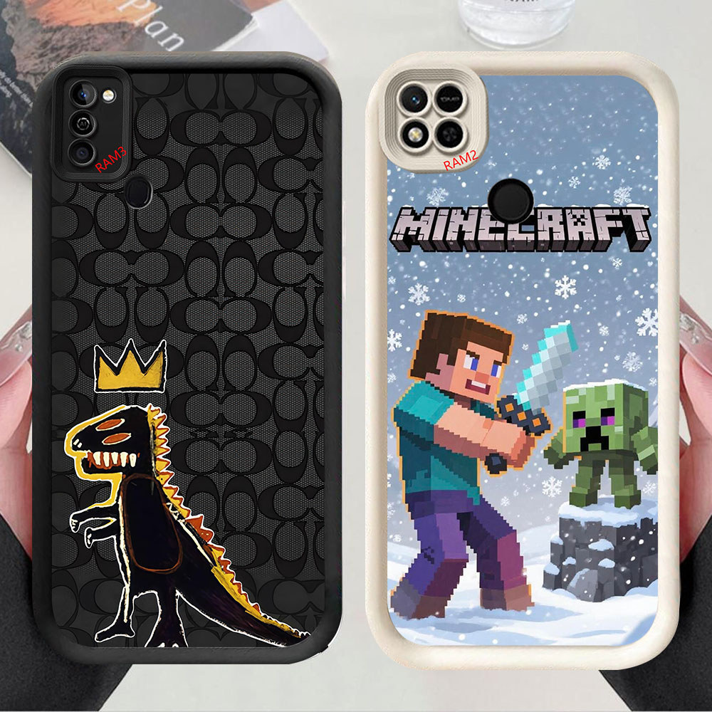 TS-76 Minecraft Carcasa A Prueba De Golpes Para Infinix Smart 6 Tecno ...