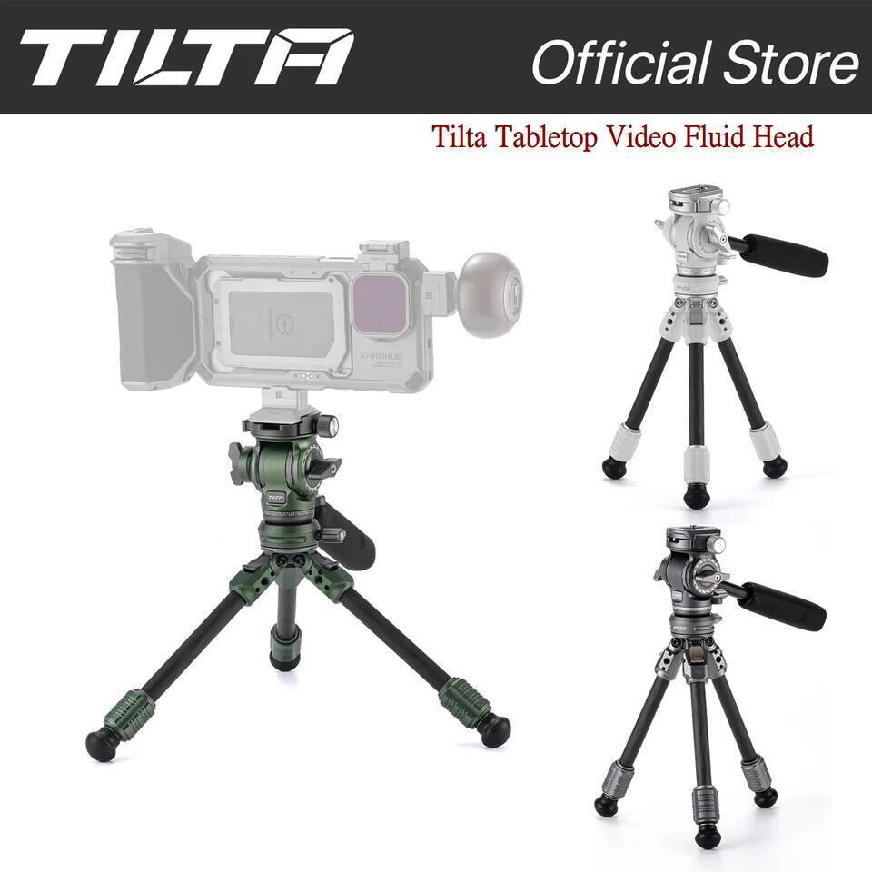 TILTA TT-VT03-FB Cabezal Fluido De Vídeo De Sobremesa Con Patas De ...