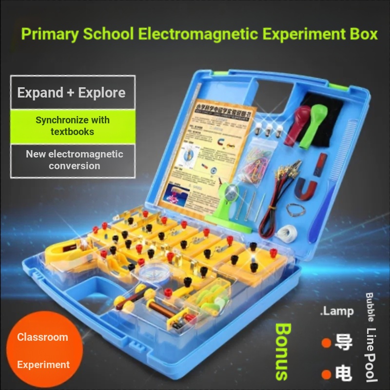 Ciencia Elemental Grado 4 Caja De Experimento De Electricidad Inferior ...