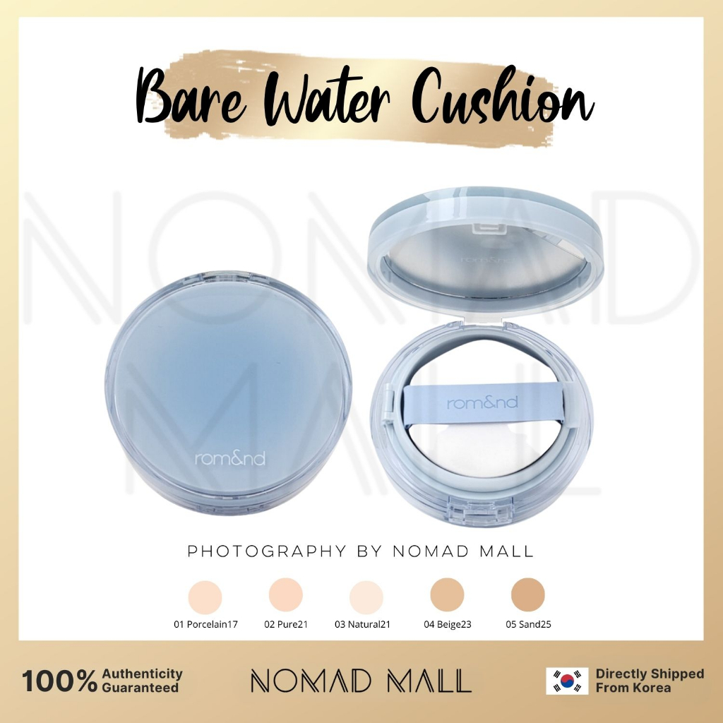 [rom&nd] ROMAND Bare Water Cushion 20g | ROM ND | Shopee México
