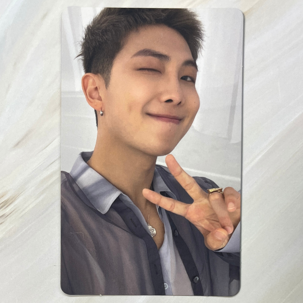 RM Tarjeta Fotográfica Oficial BTS Proof Compact Edition Original Kpop | Shopee México
