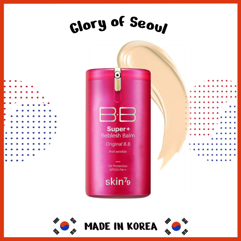 SKIN79 Super Plus Beblesh Balm Triple Función Pink BB (SPF30/PA +) 40g-Bloque UV , Anti Arrugas ...