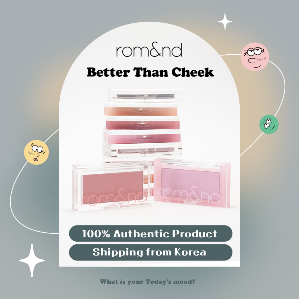 romand Better Than Cheek 4g romnd blusher Corea Rosa Blush Pearchip ...