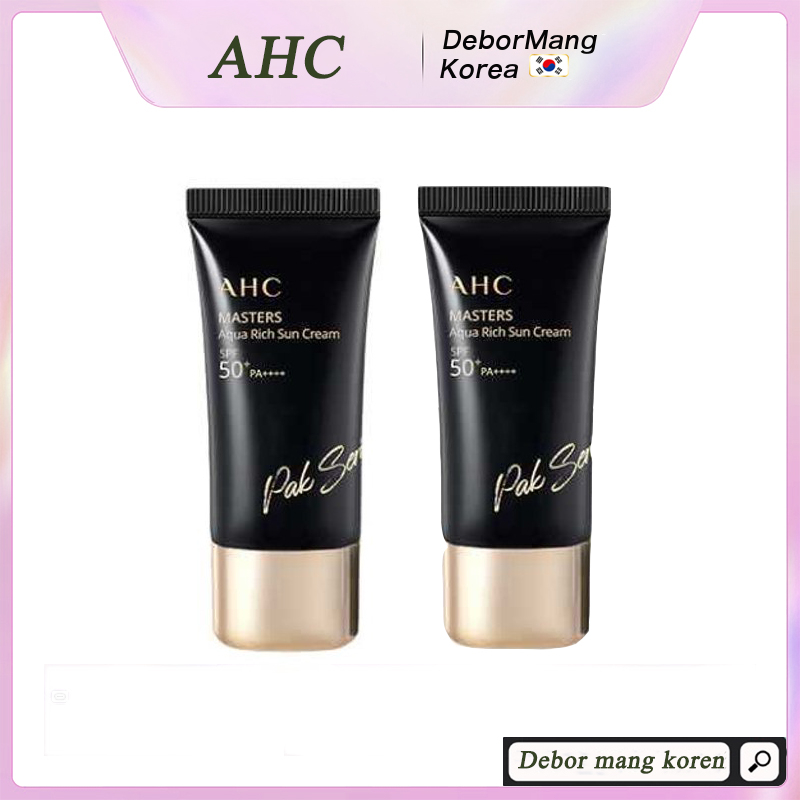 [1 + 1] AHC Masters Aqua Rich Sun Cream 30ml | Shopee México