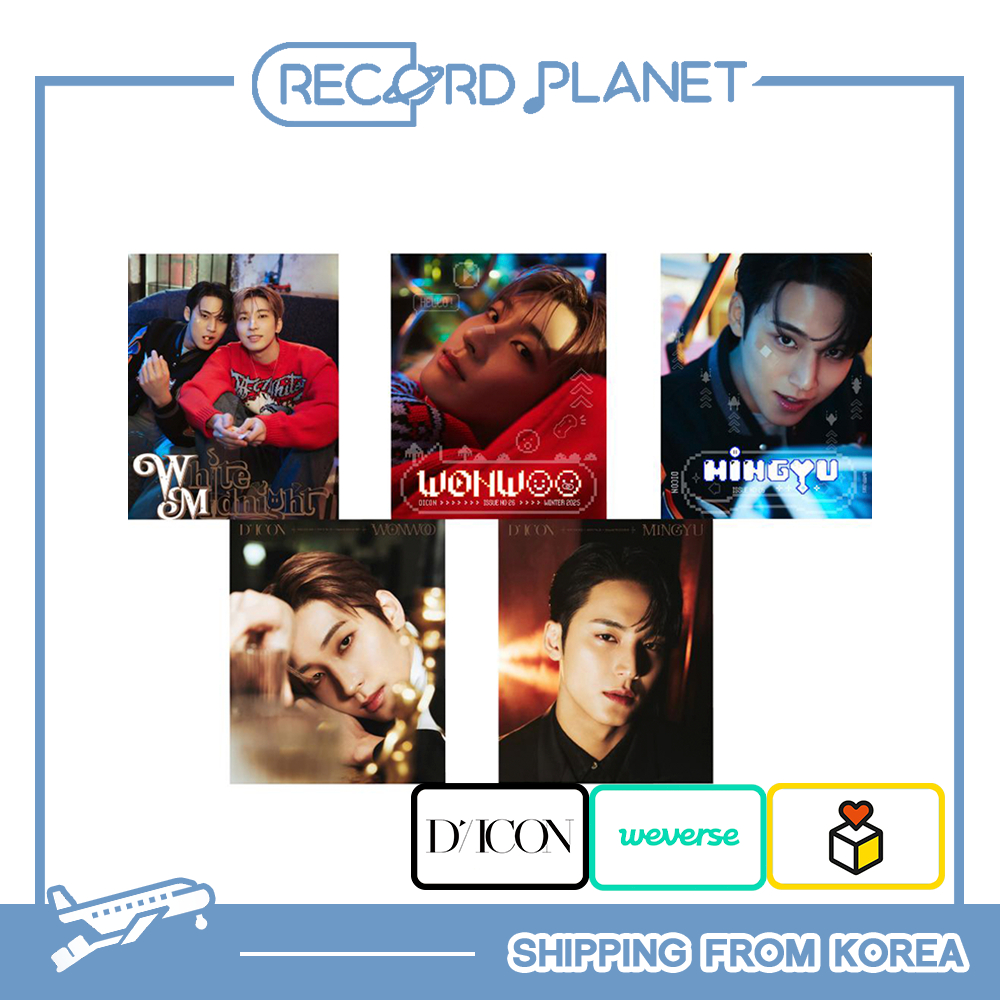 [POB] DICON VOLUME N°26 SEVENTEEN WONWOO & MINGYU | Shopee México