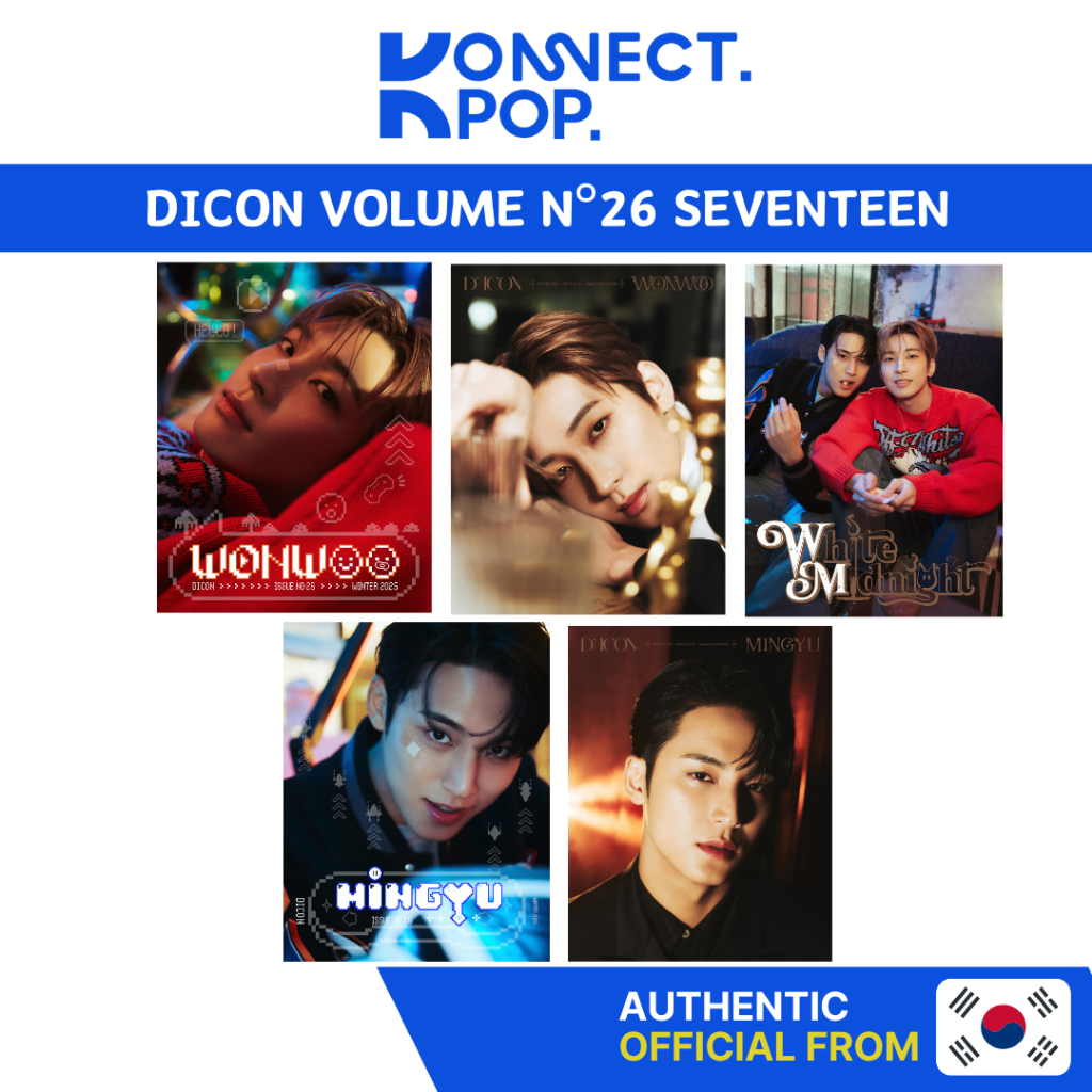 (POB) SEVENTEEN WONWOO & MINGYU - DICON VOLUME N°26 | Shopee México