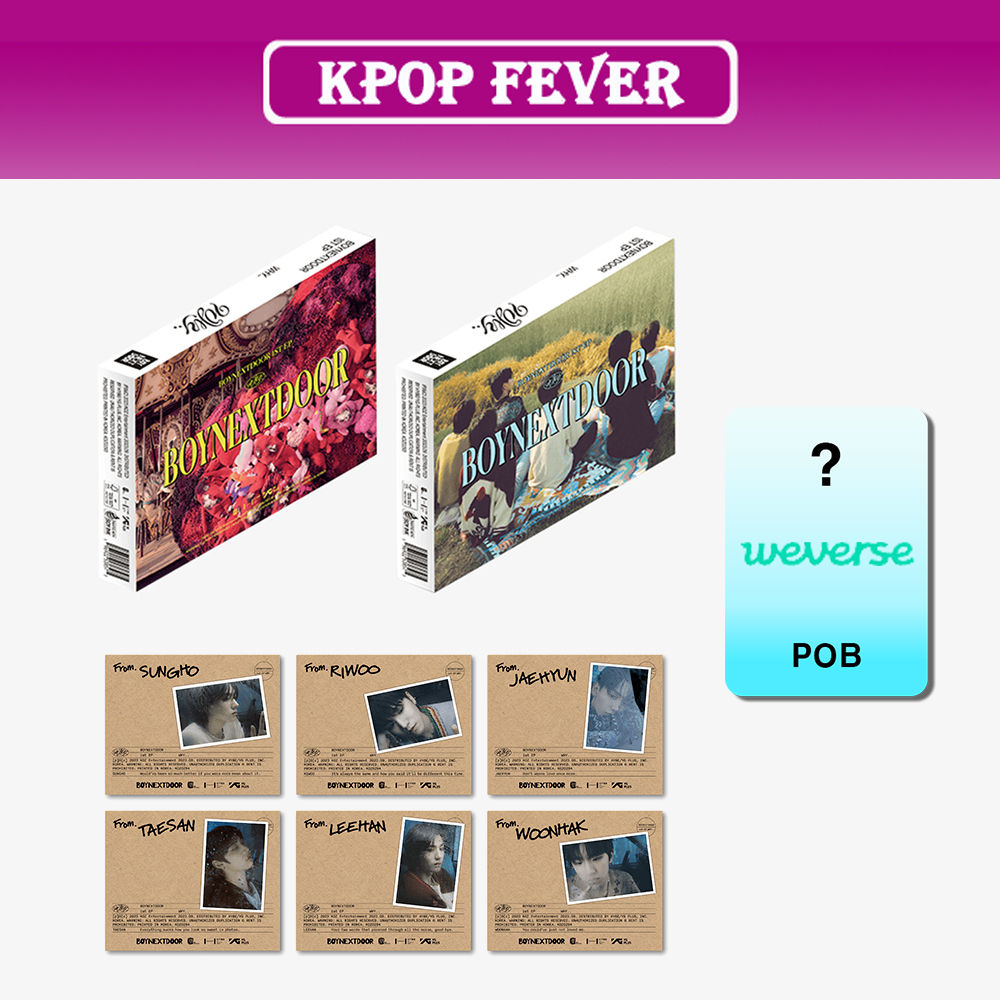 [ POB ] BOYNEXTDOOR - 1st EP [ WHY.. ] (DAZED ver. / MOODY ver. / D+M SET ver. / LETTER ver ...