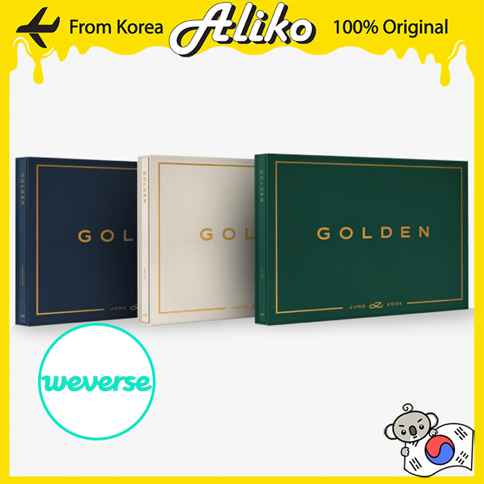 [BTS] JungKook (JK) Solo Album - GOLDEN (Photobook) | Shopee México