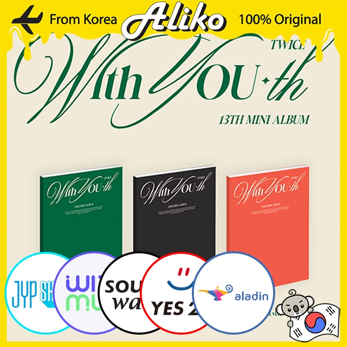 [POB] TWICE 13th Mini Album - With YOU-th | Shopee México