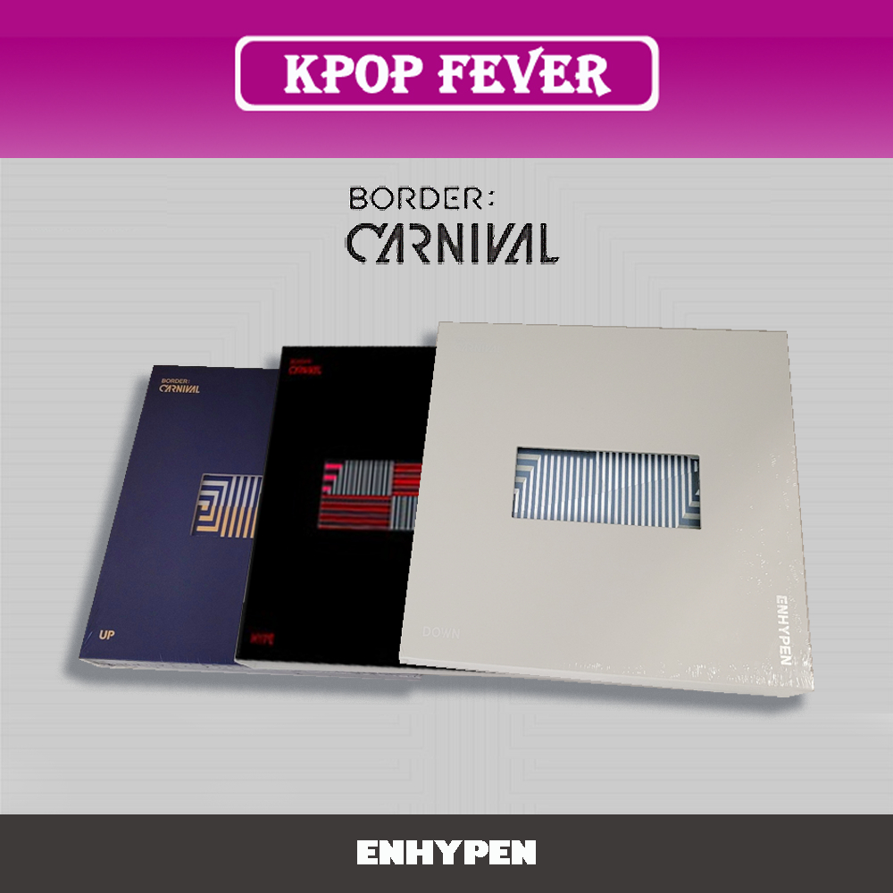 ENHYPEN - BORDER : CARNIVAL ALBUM CD PHOTOBOOK PHOTOCARD SEALED ...