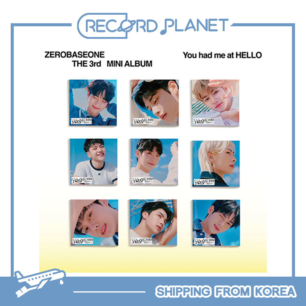 ZEROBASEONE - 3rd MINI ALBUM [You had me at HELLO] (Digipack ver ...