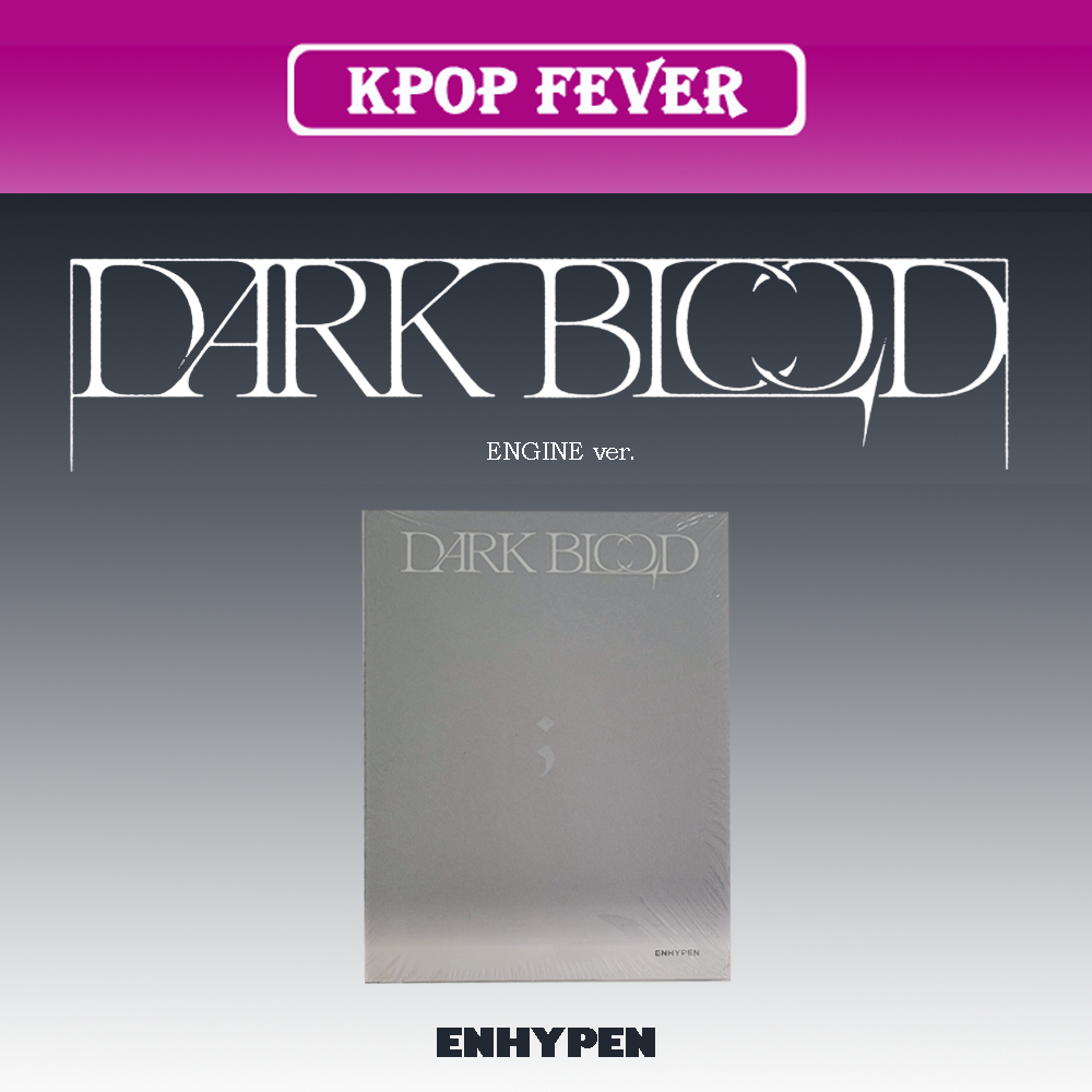 [WEVERSE POB] ENHYPEN - [DARK BLOOD] (ENGENE ver.) ALBUM CD PHOTOBOOK ...