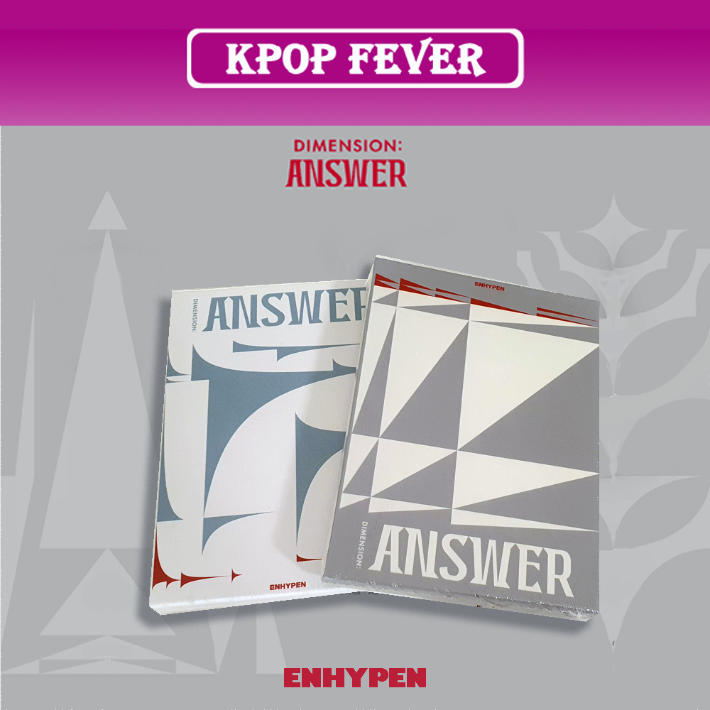 ENHYPEN - DIMENSION : ANSWER REPACKAGE ALBUM CD PHOTOBOOK PHOTOCARD ...