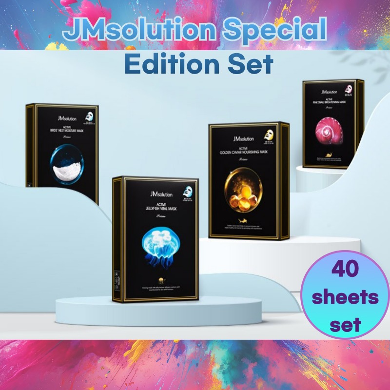 Juego De Mascarillas JMsolution Active Solution Special Edition (4 Tipos x 10 Hojas) | Shopee México