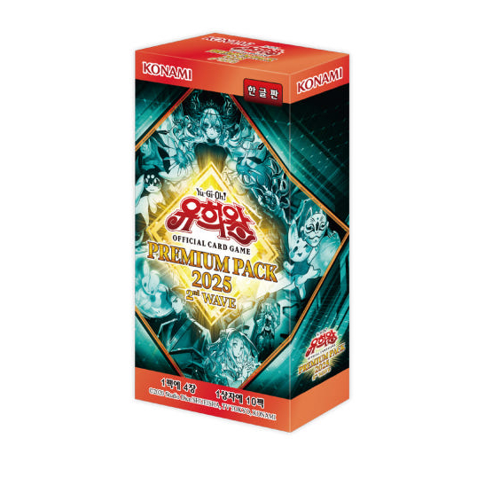 YUGIOH "Premium Pack 2025 2nd Wave" Korean Version 1 BOX (25PP-KRB) | Shopee México