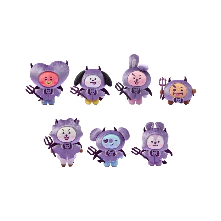 BTS BT21 Muñecas De Ángeles Y Villanos MANG/KOYA/RJ/SHOOKY/COOKY/CHIMMY/TATA | Shopee México