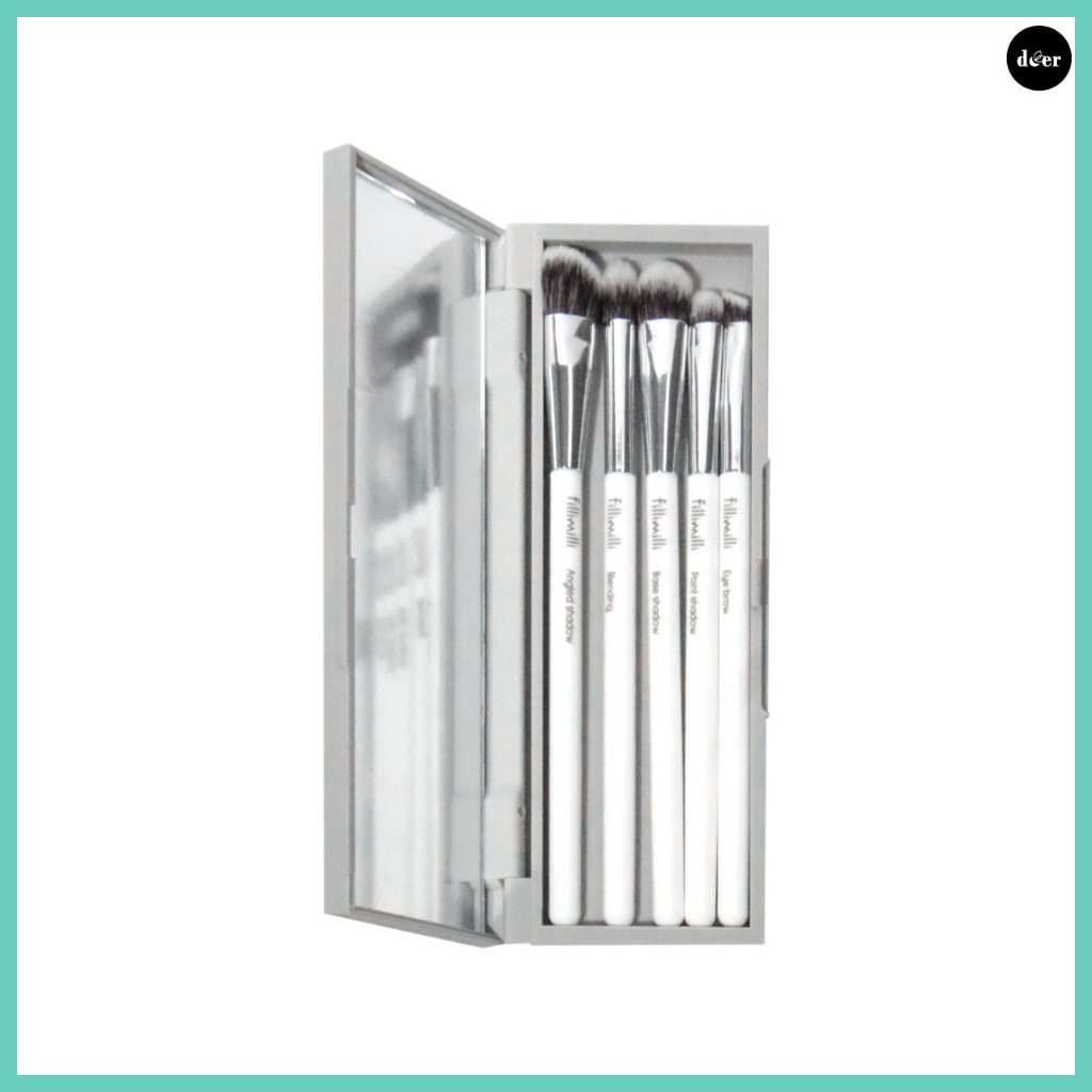 \ [fillimilli] Set De Pinceles De Maquillaje De Ojos [5 Tipos] | Shopee ...