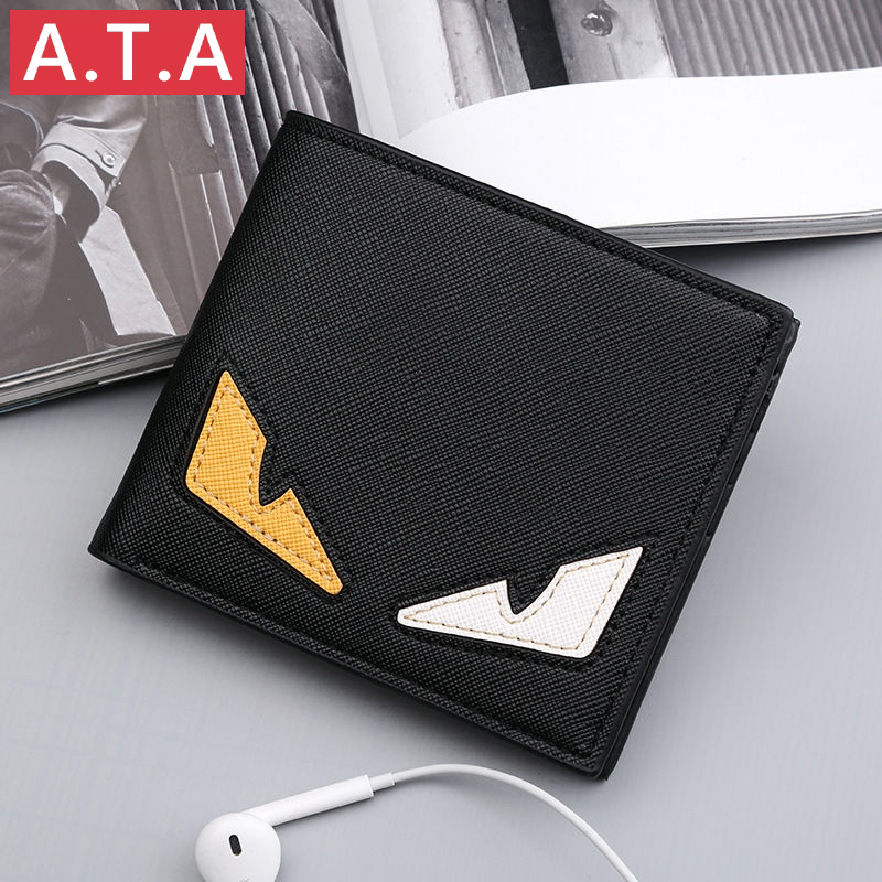 A.T.A cartera de los hombres corto cartera juvenil Horizontal Ultra ...