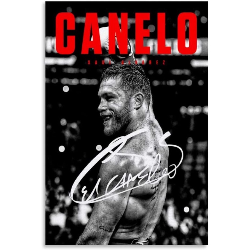 Leyendas Del Boxeo Canelo Saul Álvarez Deportes Póster Pintura ...