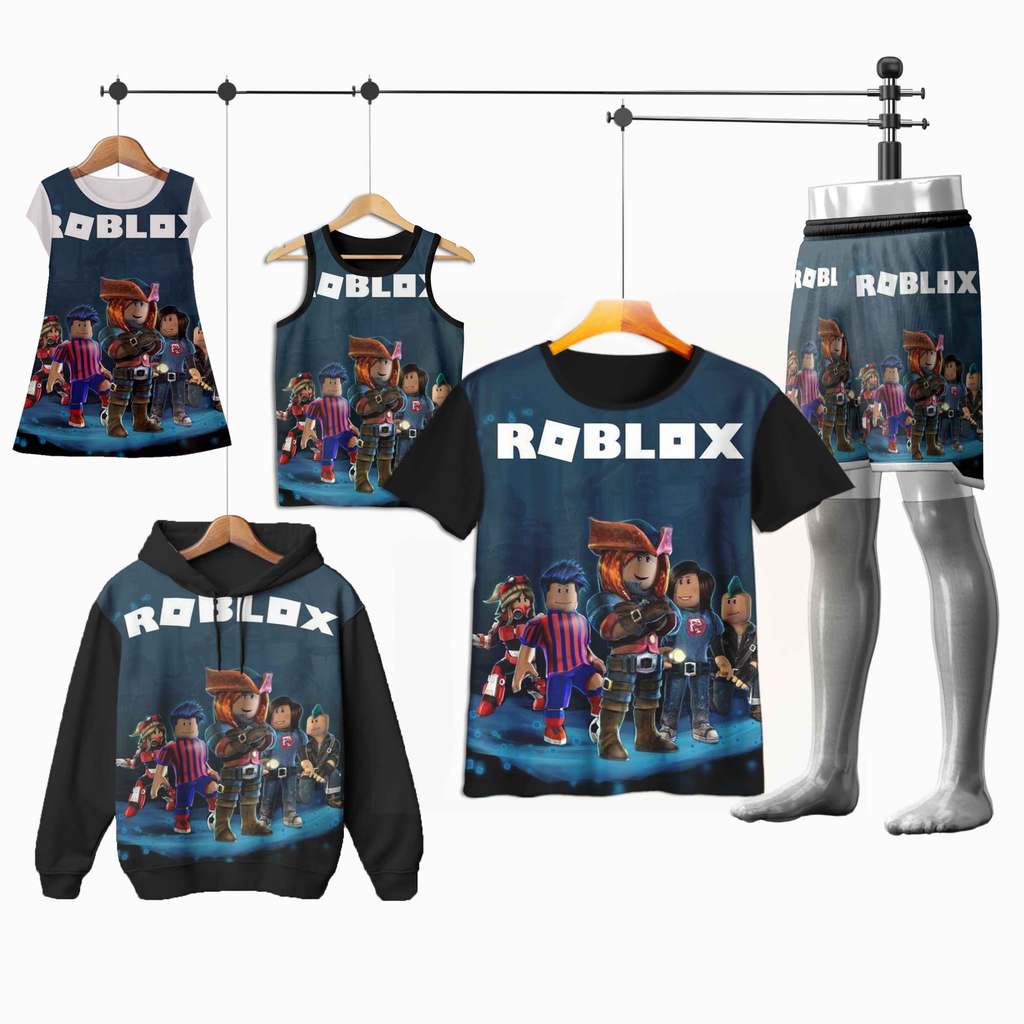 Roblox Juego De Ropa Para Niños 3D-1 Camiseta Pantalones Vestido ...