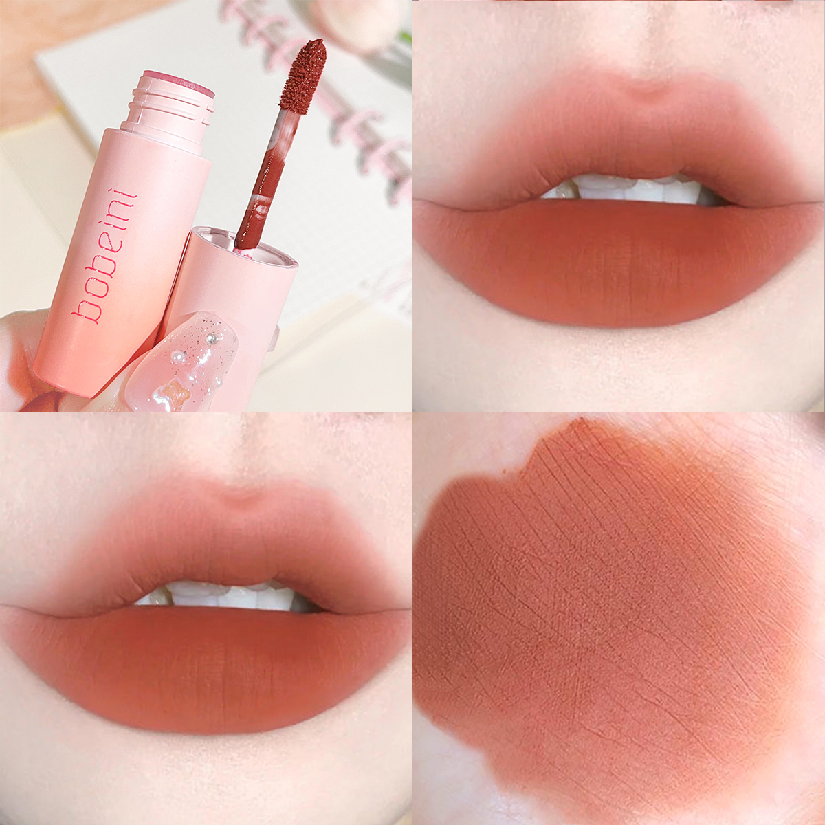 Bobeni Air Lip Glaze Barro Labial Mate Taza Antiadherente No Se ...