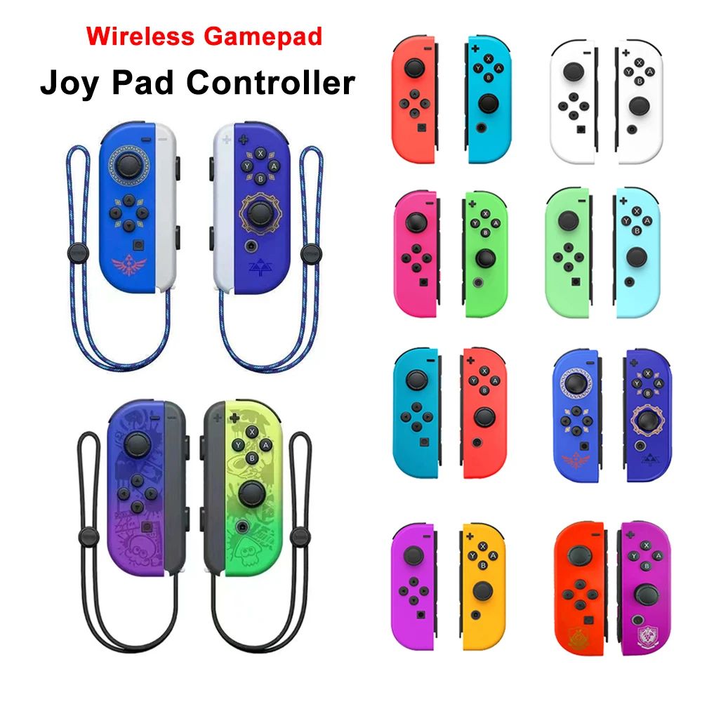 Para Nintendo Switch JoyCon Consola De Mando 1 Par Gamepad Inalámbrico ...