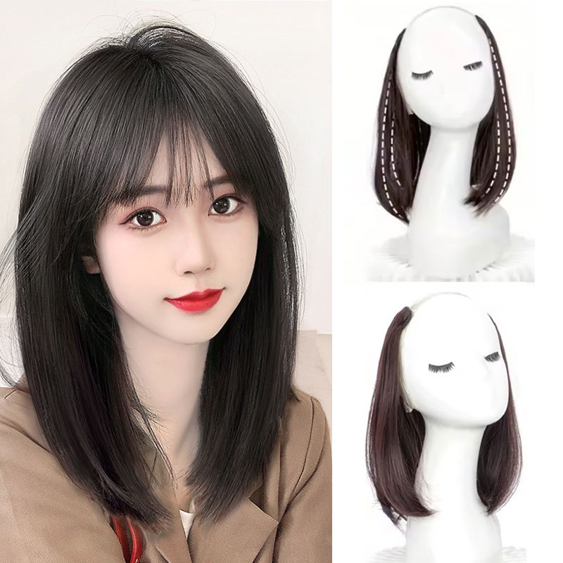 Extensiones De Cabello Corto Y Liso De 20 Cm Y 30 Con 4 Clips Sin ...