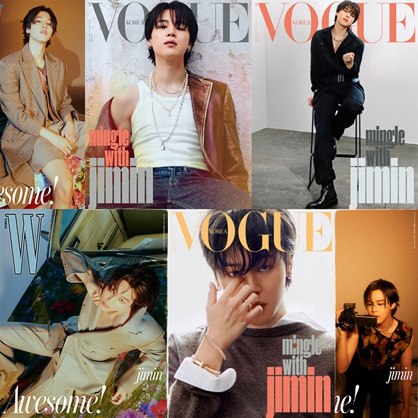 [2023 Febrero Jimin De BTS X W Revista De Corea April vogue] Estilo De ...
